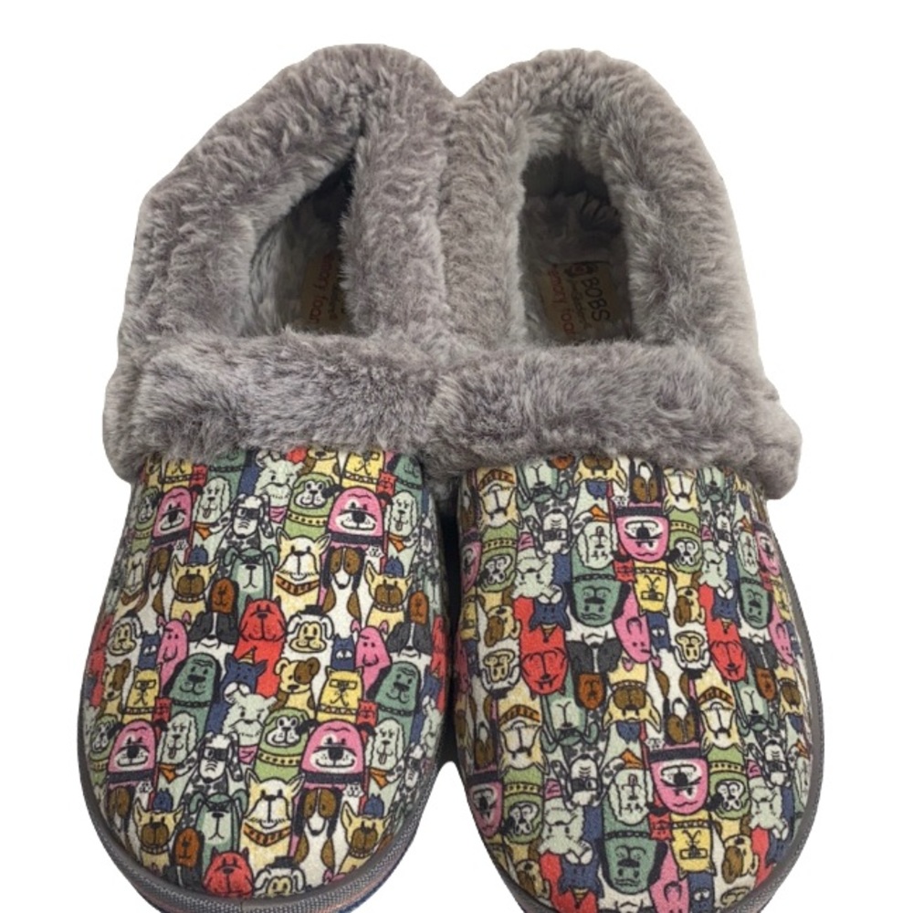 Bobs From Skechers Too Cozy Snuggle Rover Dog Slipper… - Gem